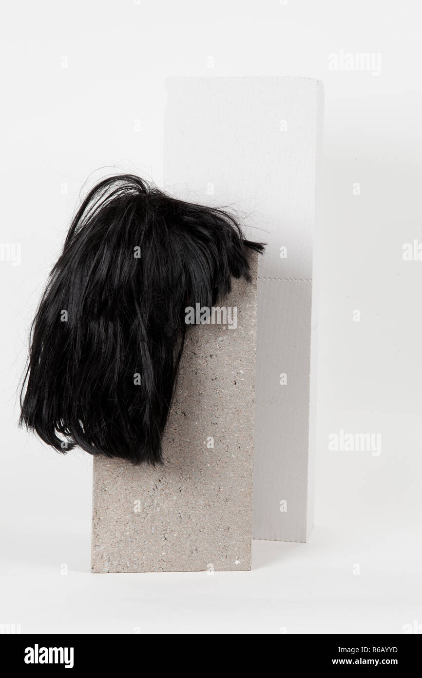 wig cinder block Stock Photo - Alamy