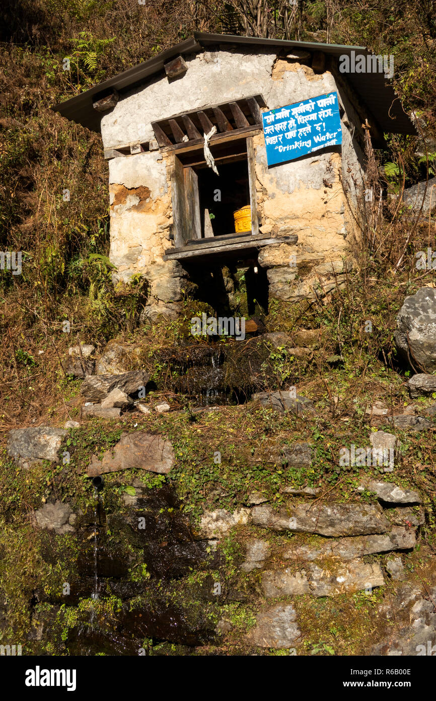 Nepal water supply hi-res stock photography and images - Alamy