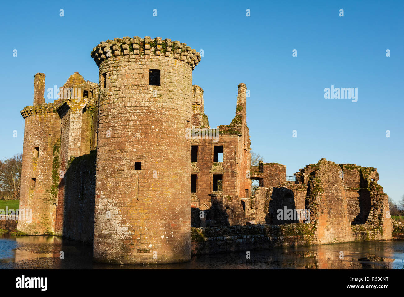 Caerlaverock Castle, Dumfries and Galloway, Scotland Stock Photo - Alamy