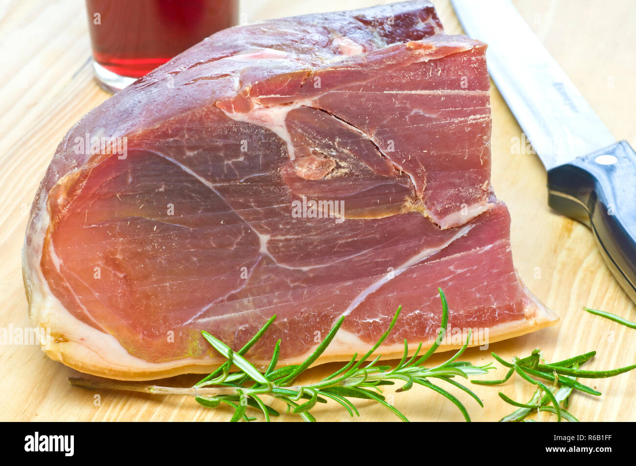 Ham Of Italy Stock Photo - Alamy