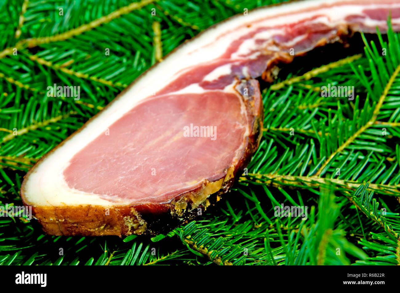 Smoked Chop Of The Black Forest Stock Photo - Alamy