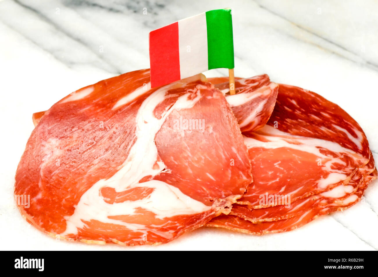 Ham Of Italy Stock Photo - Alamy