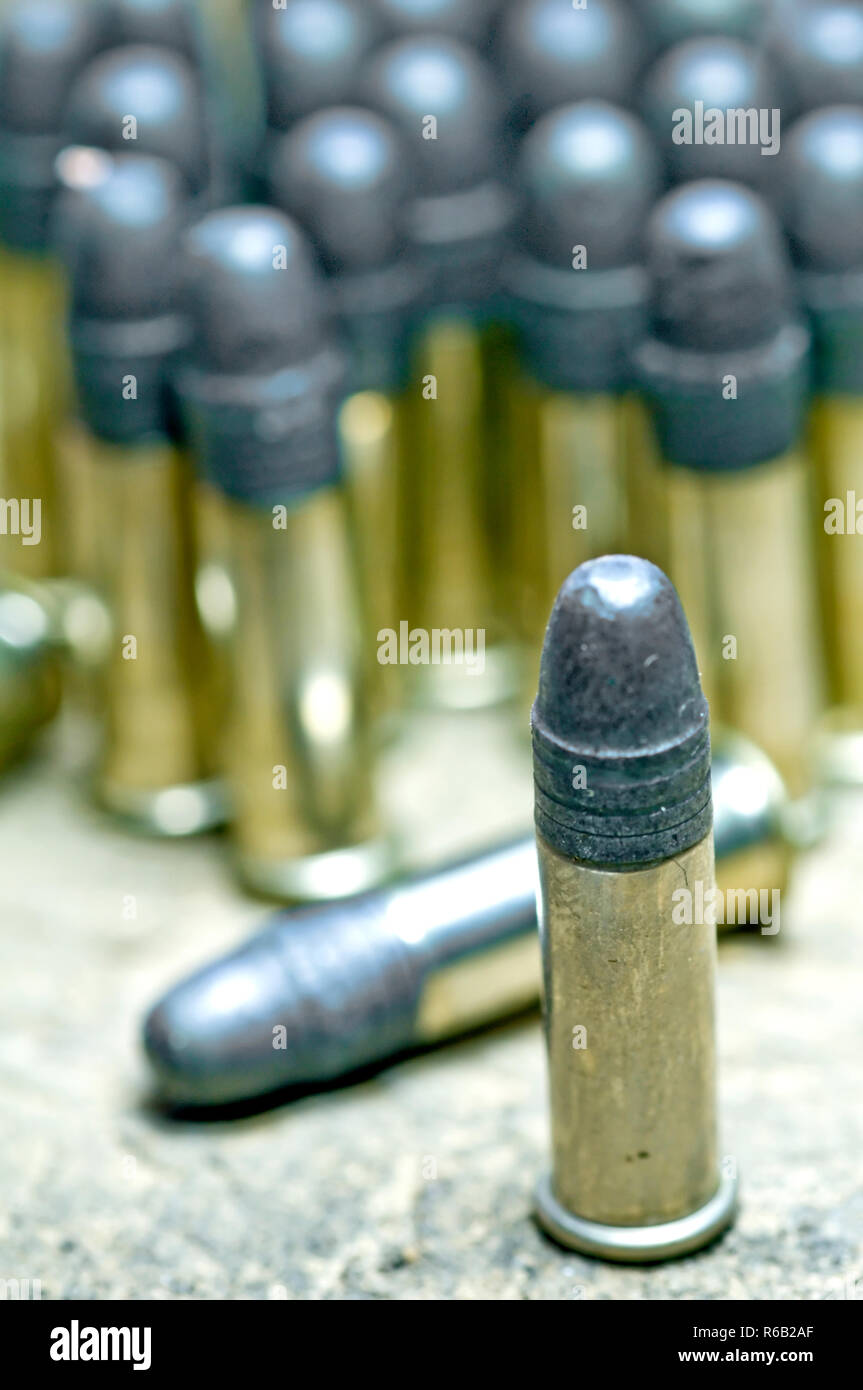 Ammunition cal 22 hi-res stock photography and images - Alamy