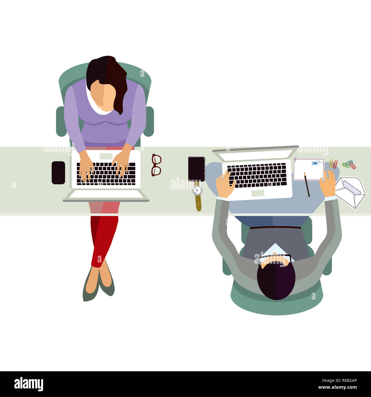 Organisation office work people hi-res stock photography and images - Alamy
