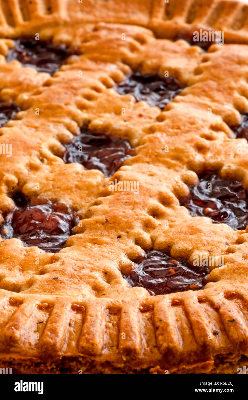 Specialty Cake Of The Austrian Town Linz Stock Photo - Alamy