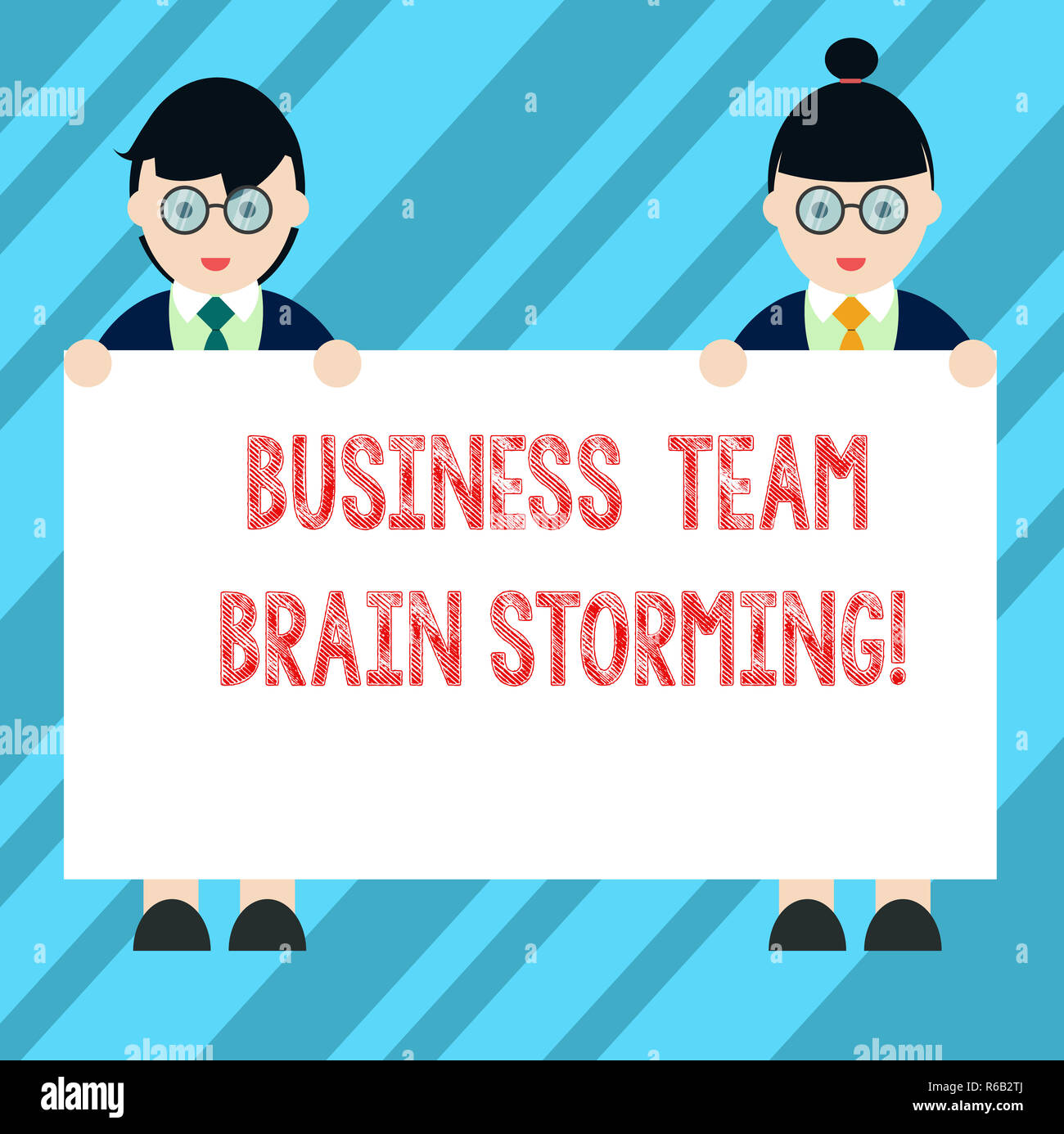 Text sign showing Business Team Brain Storming. Conceptual photo Team ...