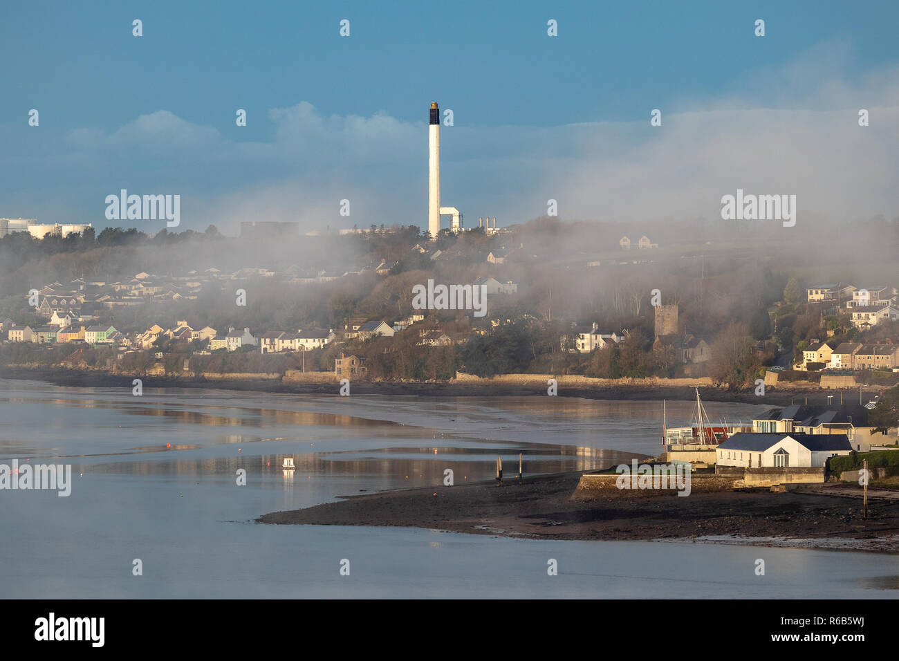 Dragon LNG Terminal Neyland Pembrokeshire Wales Great Britain Stock ...