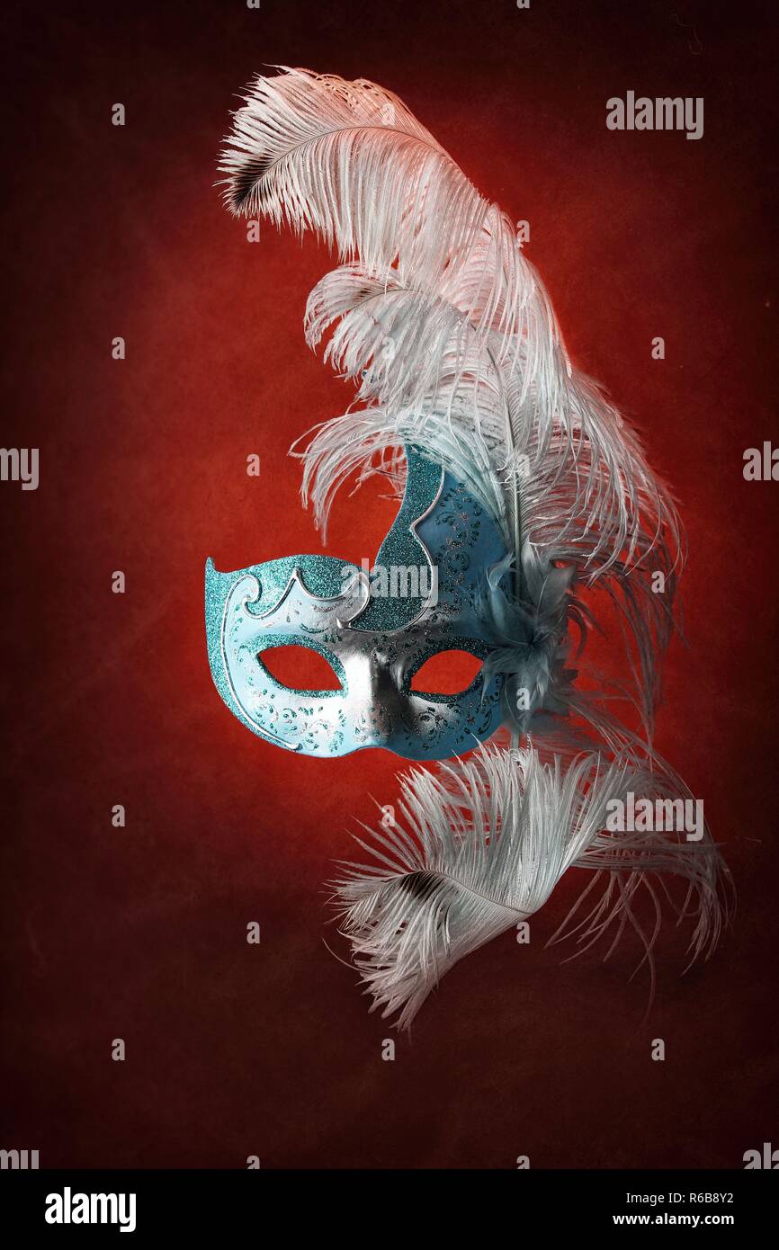 Venetian type carnival mask Stock Photo - Alamy