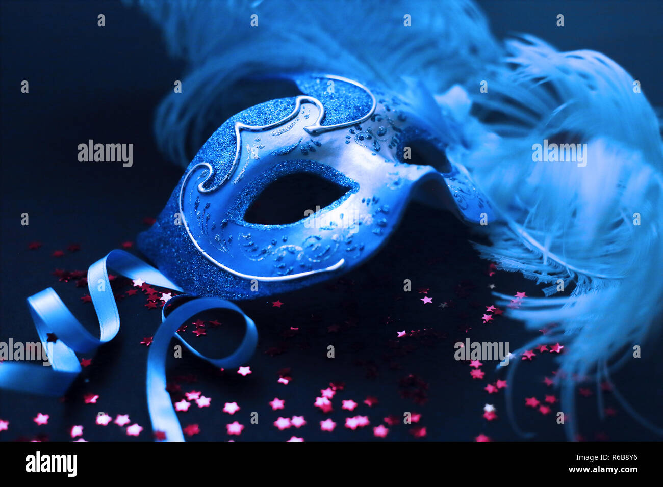 Venetian type carnival mask Stock Photo - Alamy