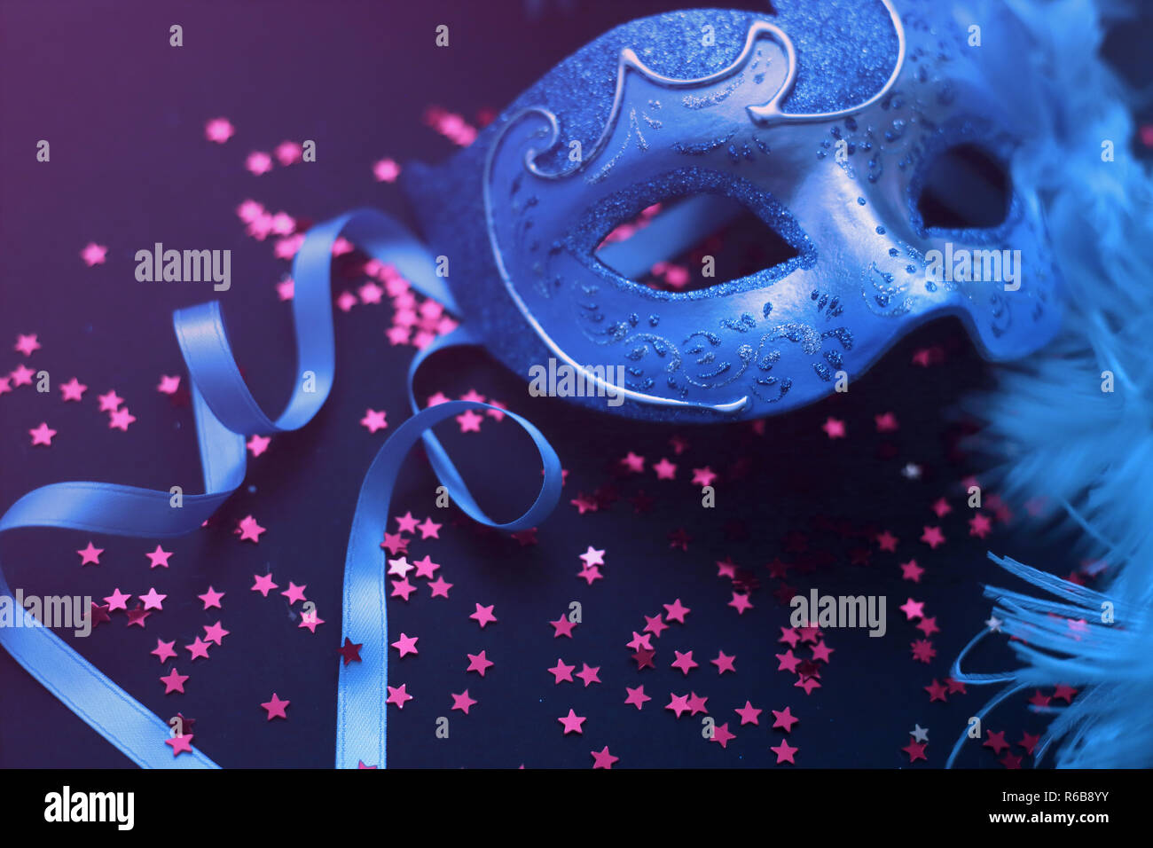 Venetian type carnival mask Stock Photo - Alamy