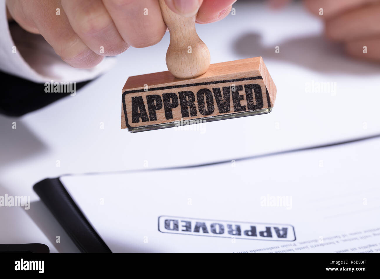 Job application approved stamp hi-res stock photography and images - Alamy