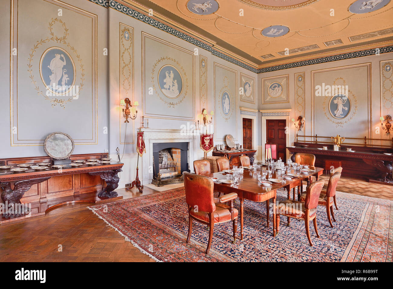 Ireland, County Mayo, Westport House, 17th century former ancestral ...