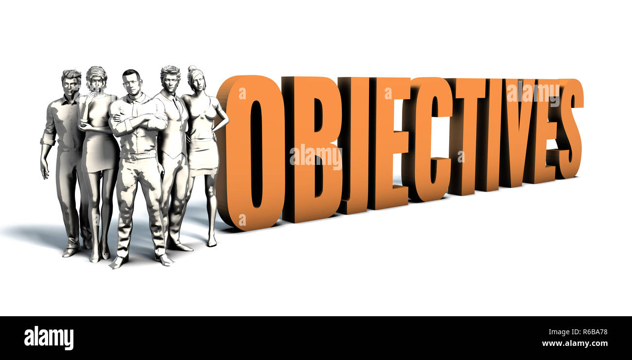Business People Objectives Art Stock Photo - Alamy