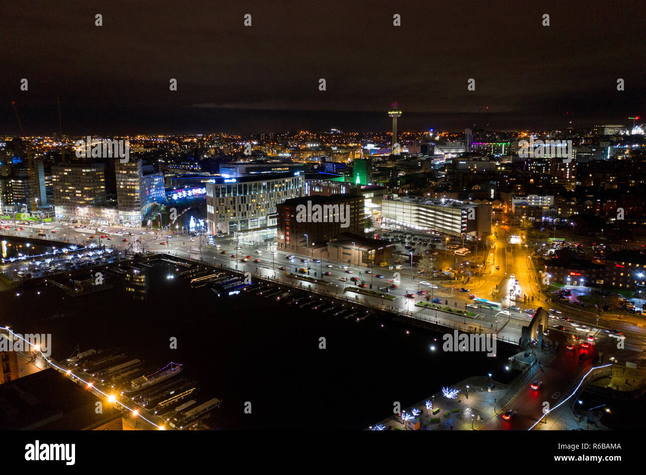 Aerial view of liverpool hi-res stock photography and images - Alamy