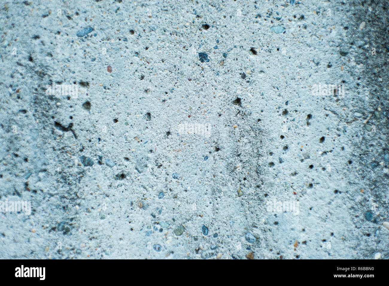 Wall Of Concrete With Pores Stock Photo - Alamy