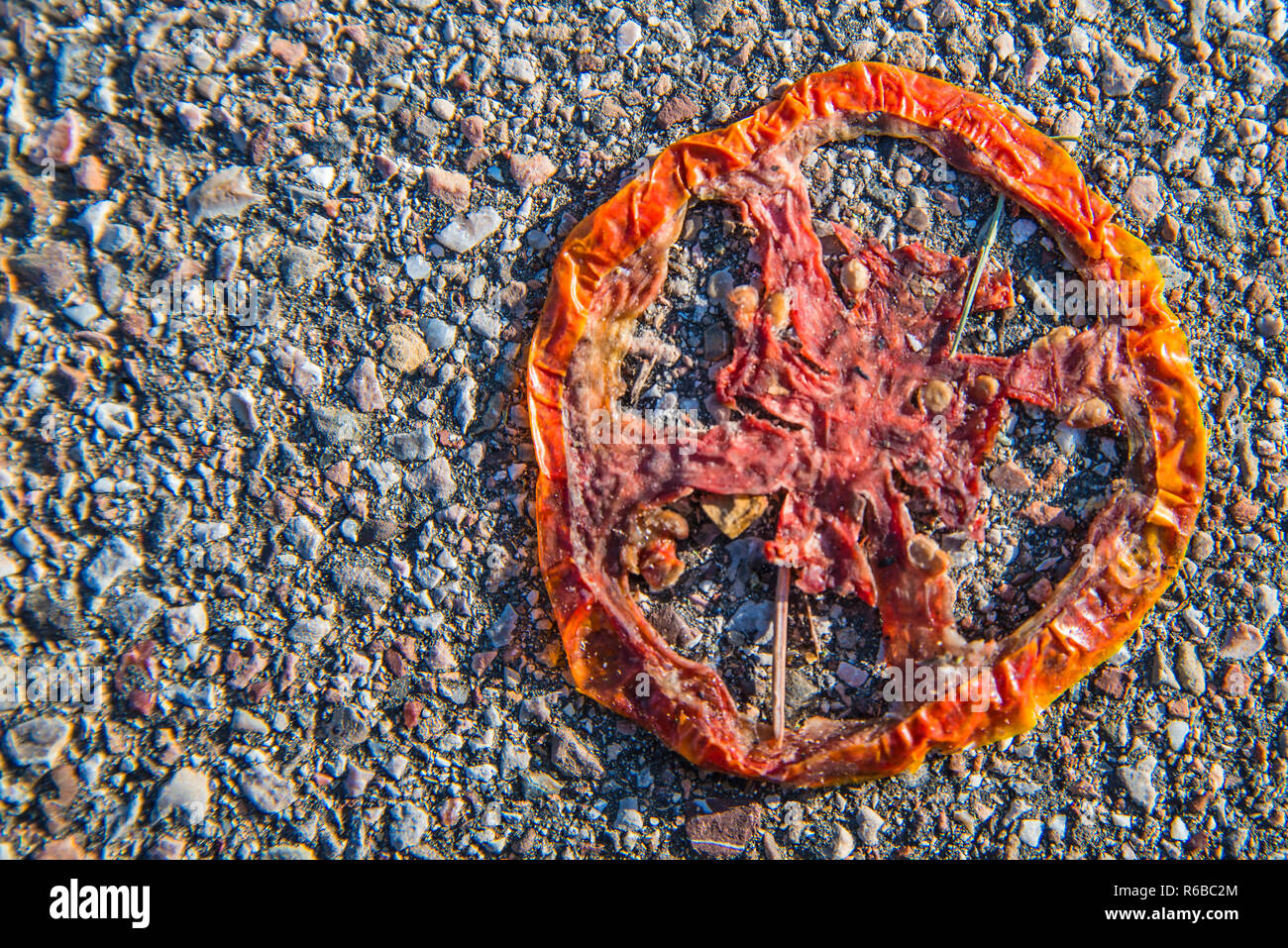 Apple Skeleton On A Street Stock Photo - Alamy