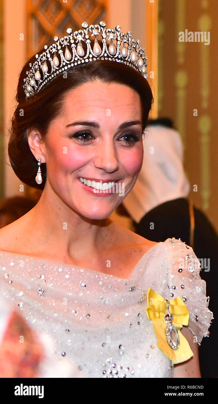Buckingham palace reception members diplomatic corps hi-res stock ...