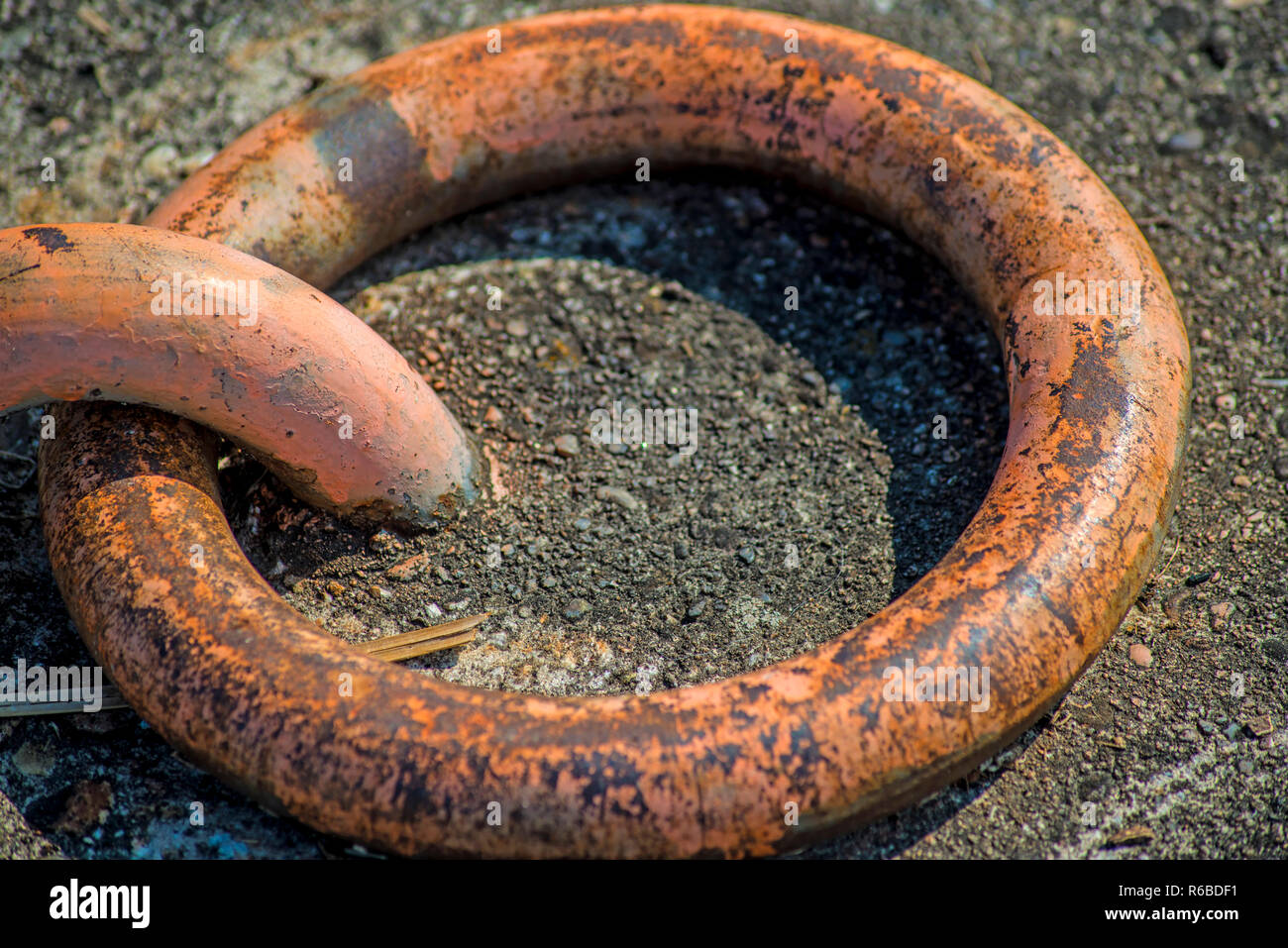 Holding Ring For Ships Stock Photo - Alamy