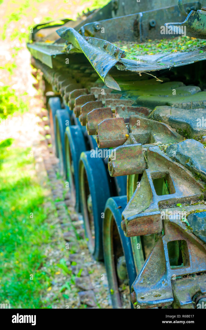 German Tank Of The Second World War Stock Photo - Alamy