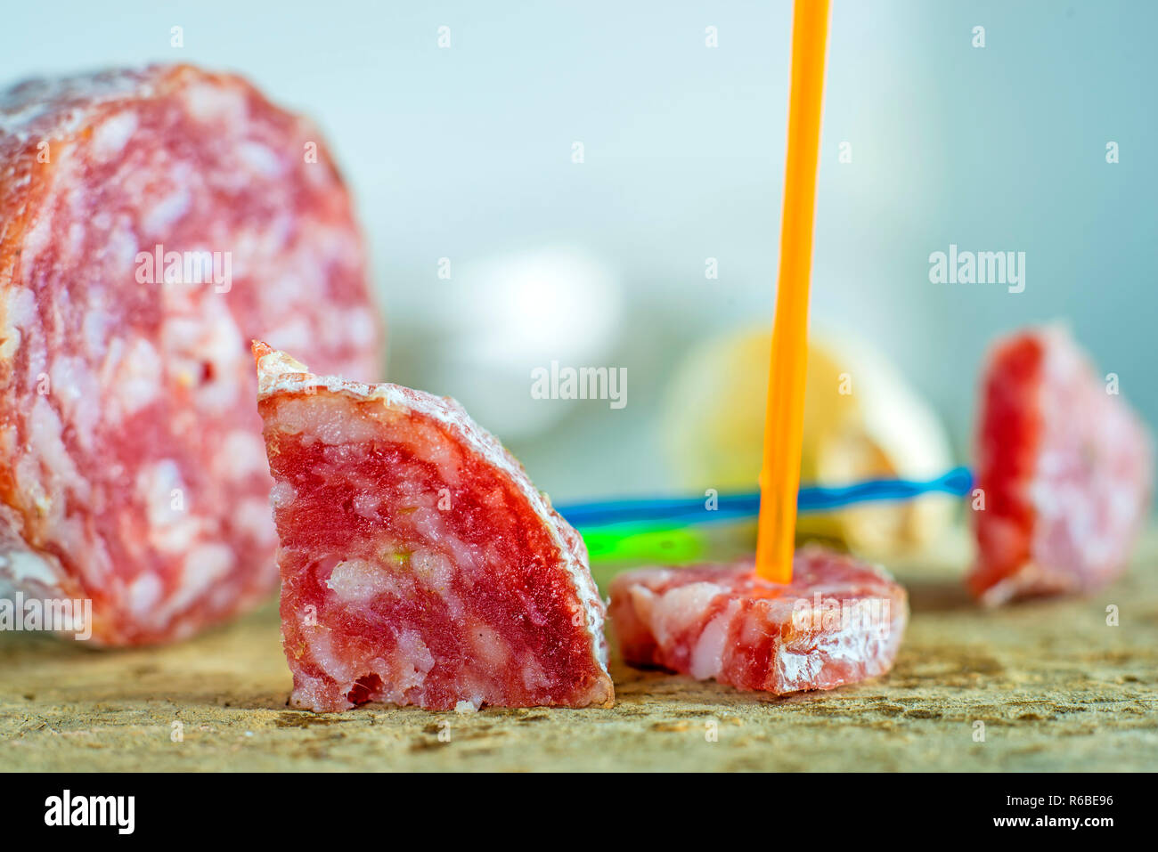 Calabrese Salami Stock Photos & Calabrese Salami Stock Images - Alamy