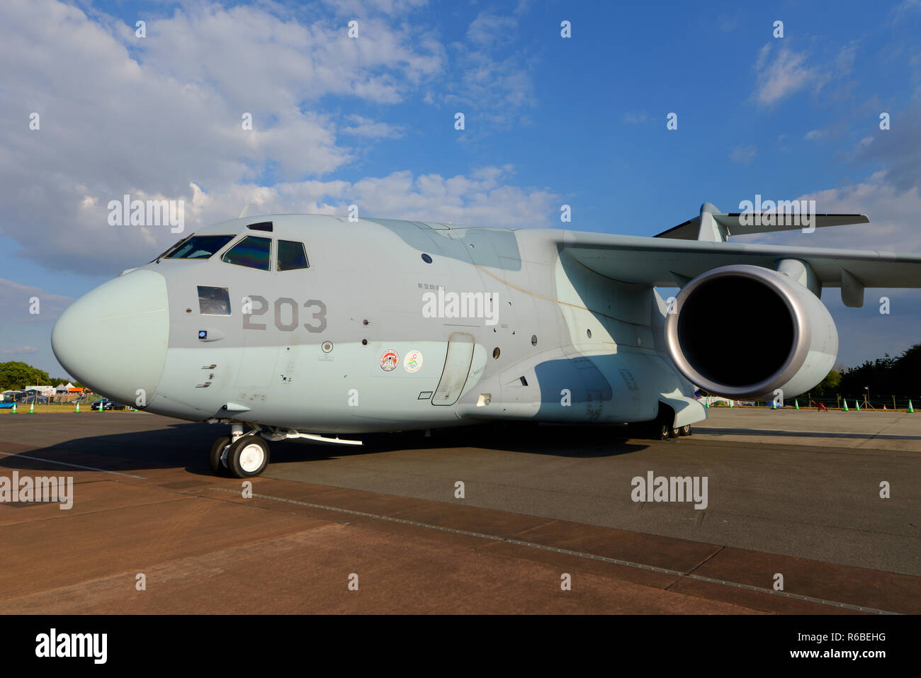 Japanese Air Self Defense Force JASDF Kawasaki C2 transport plane at ...