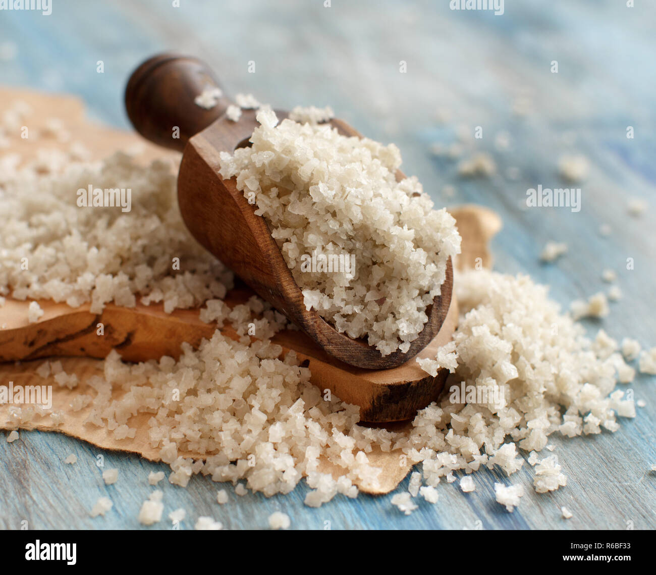 Celtic Grey Sea Salt from France Stock Photo - Alamy