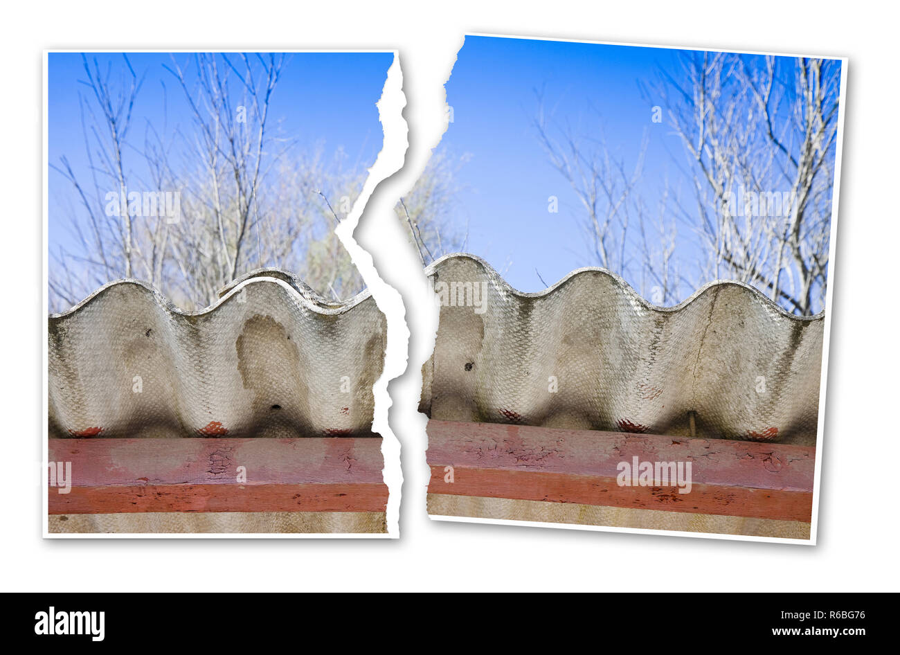 Dangerous roof Cut Out Stock Images & Pictures - Alamy