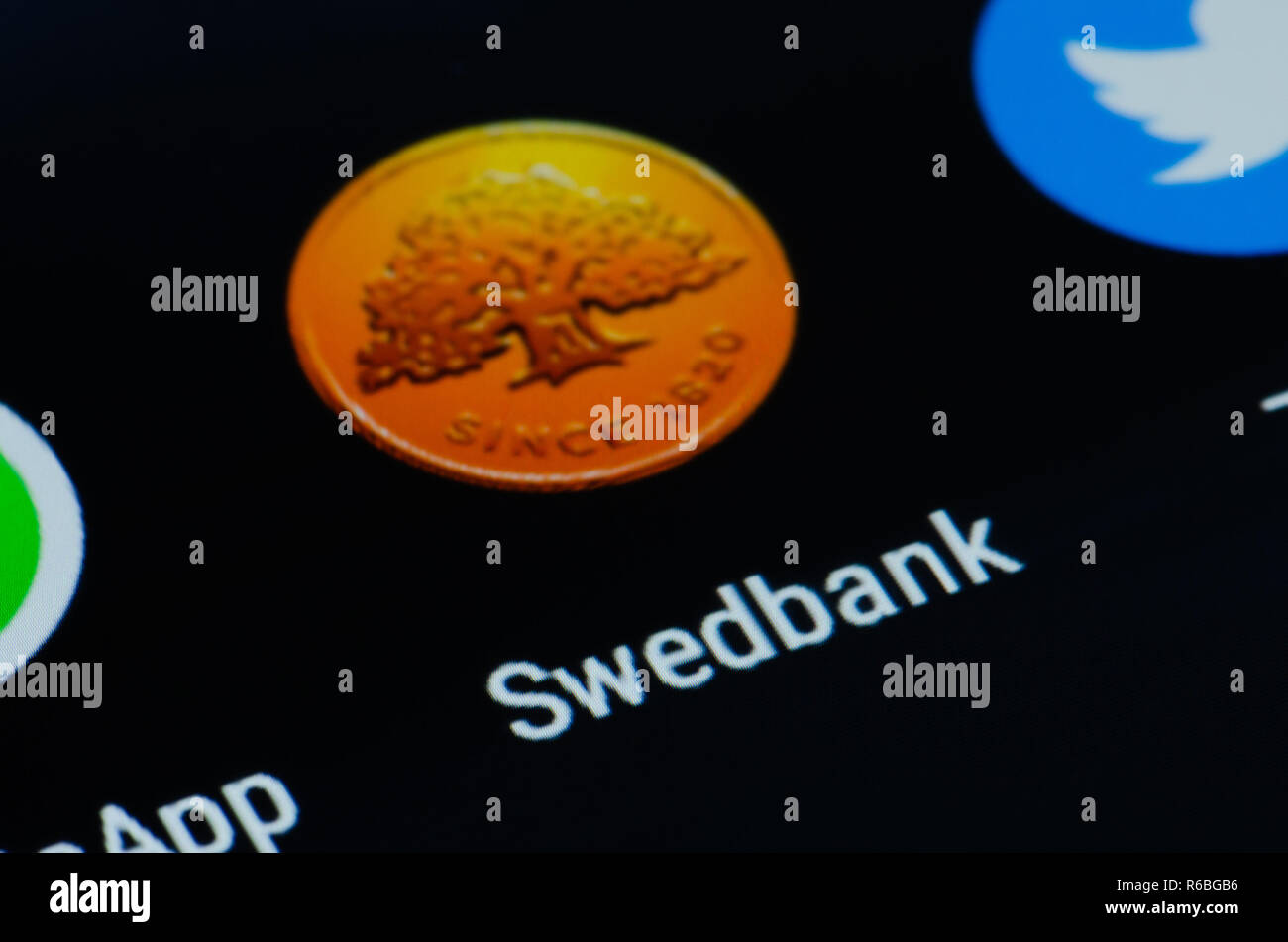 Swedbank Logo High Resolution Stock Photography and Images - Alamy