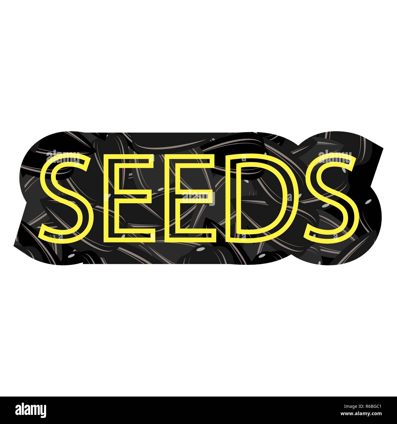 Sunflower seed Stock Vector Images - Alamy