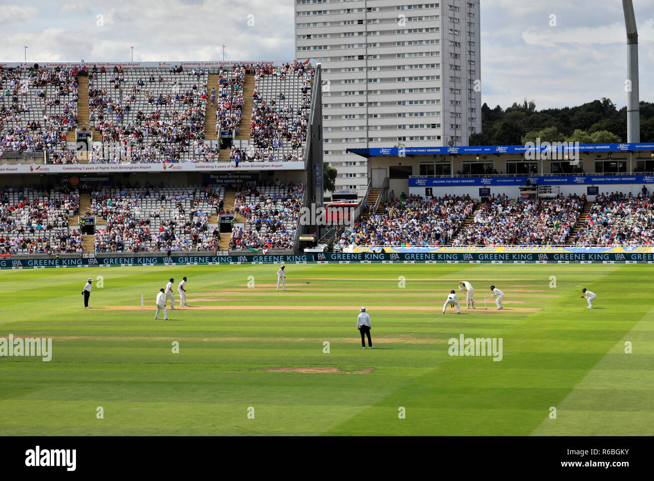 Birmingham edgbaston cricket ground hi-res stock photography and images ...