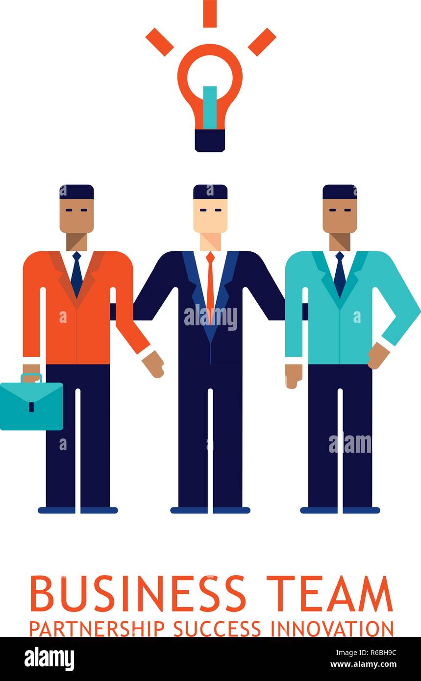 Businessman partnership Teamwork Collaboration Successful business team ...