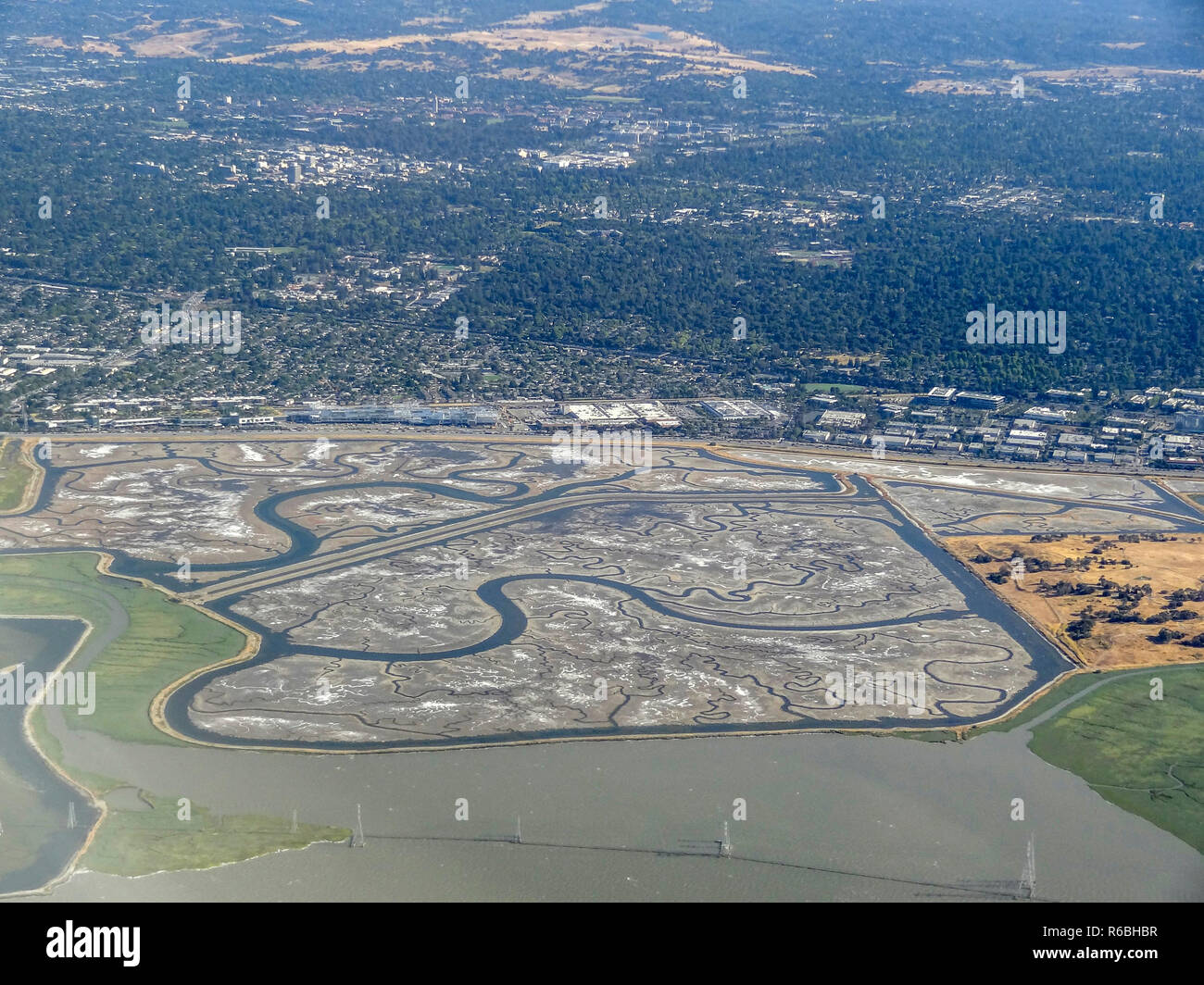 San francisco bay area aerial current hi-res stock photography and ...