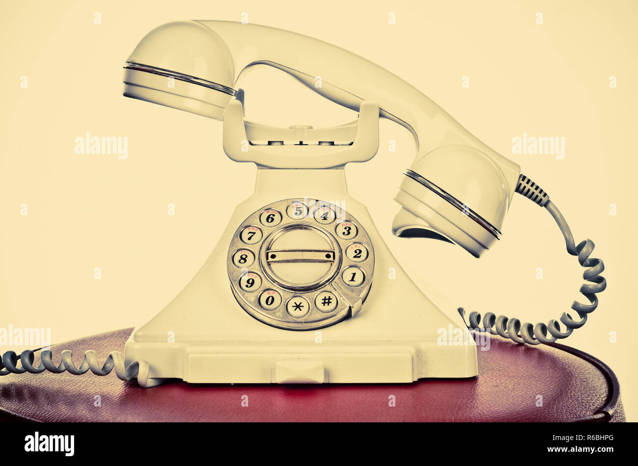 Antique phone table hi-res stock photography and images - Alamy