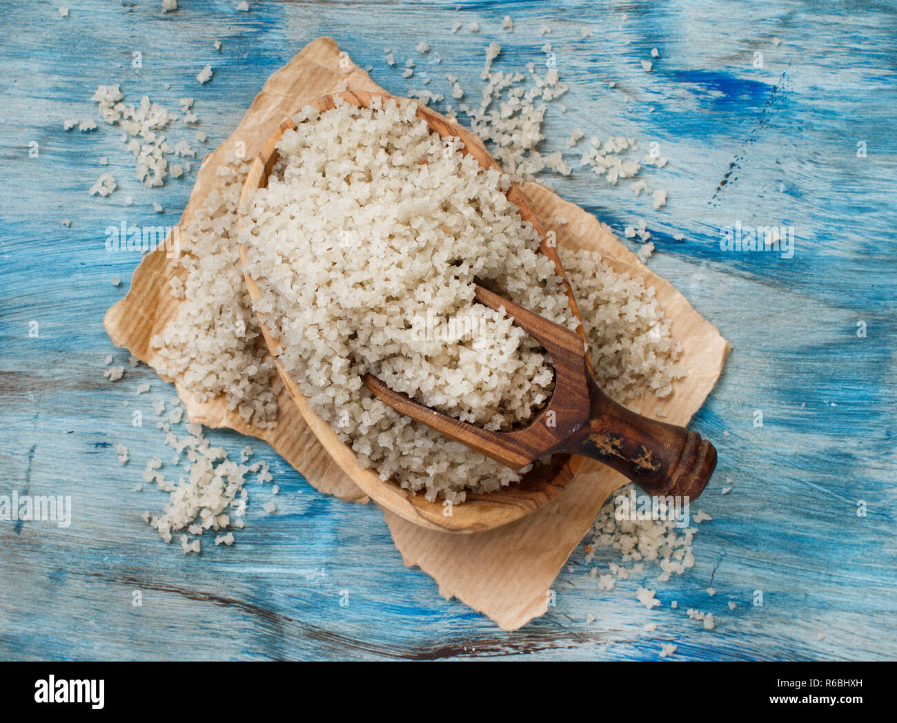 Celtic Grey Sea Salt from France Stock Photo - Alamy