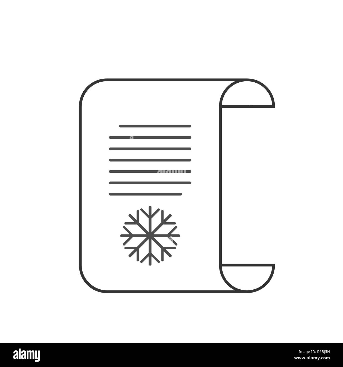 Snow illustration children Cut Out Stock Images & Pictures - Alamy