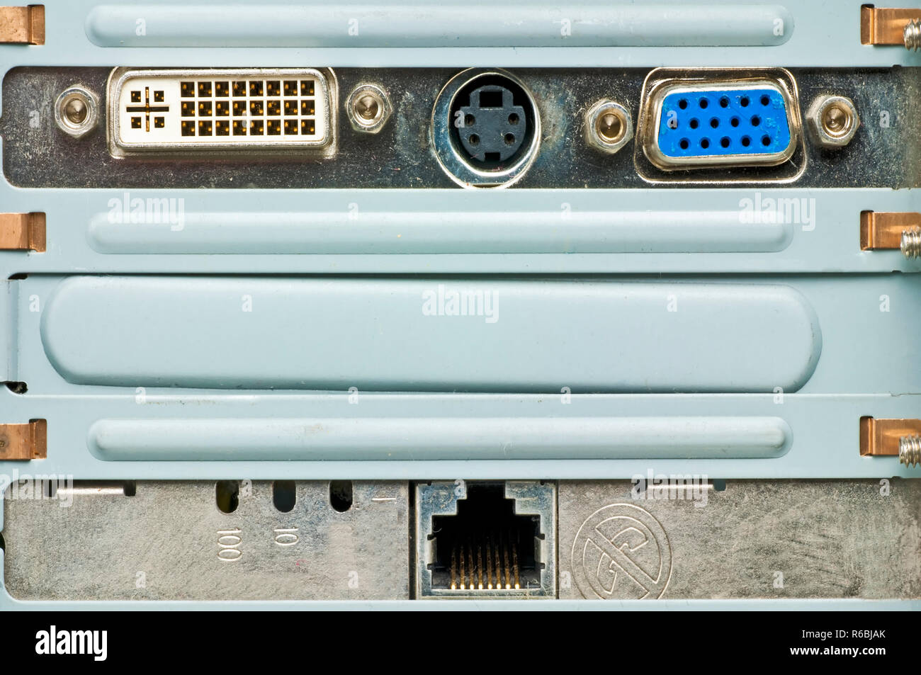 Connection Of A Computer Stock Photo - Alamy