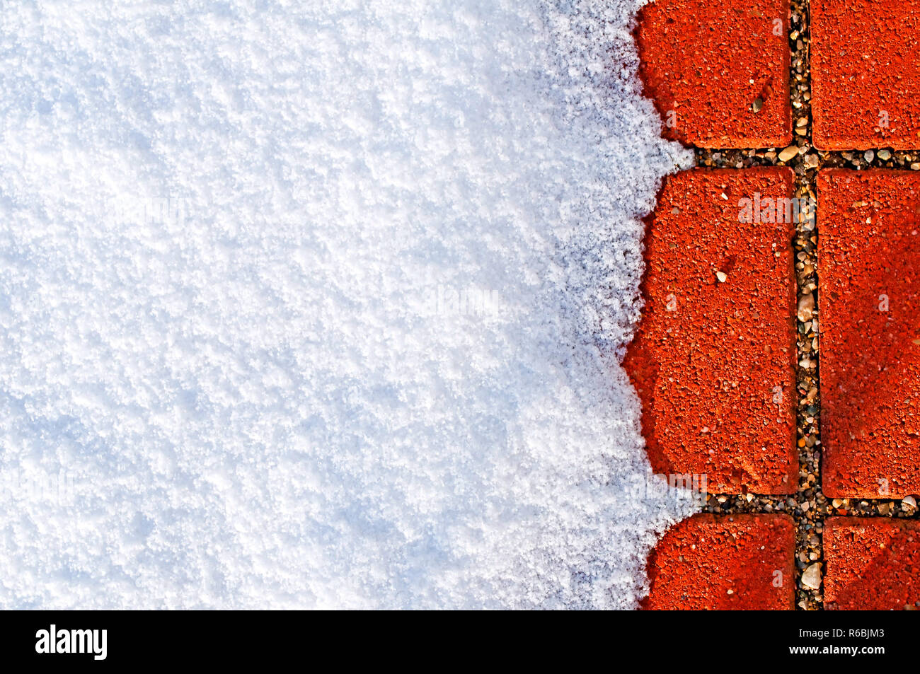 Snow on floor background hi-res stock photography and images - Alamy
