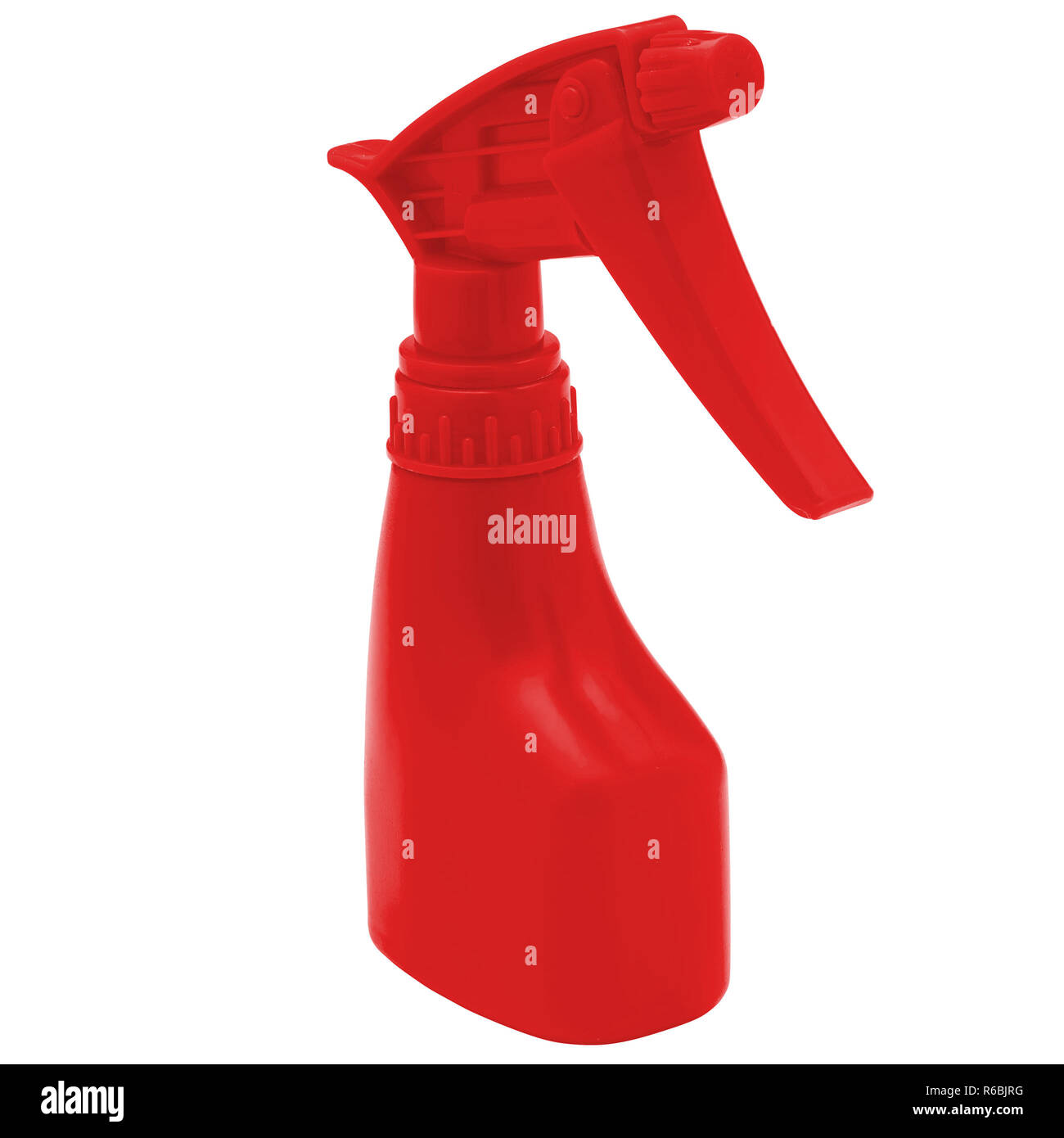 Isolated Red Toy Spray Bottle on White Background Stock Photo - Alamy