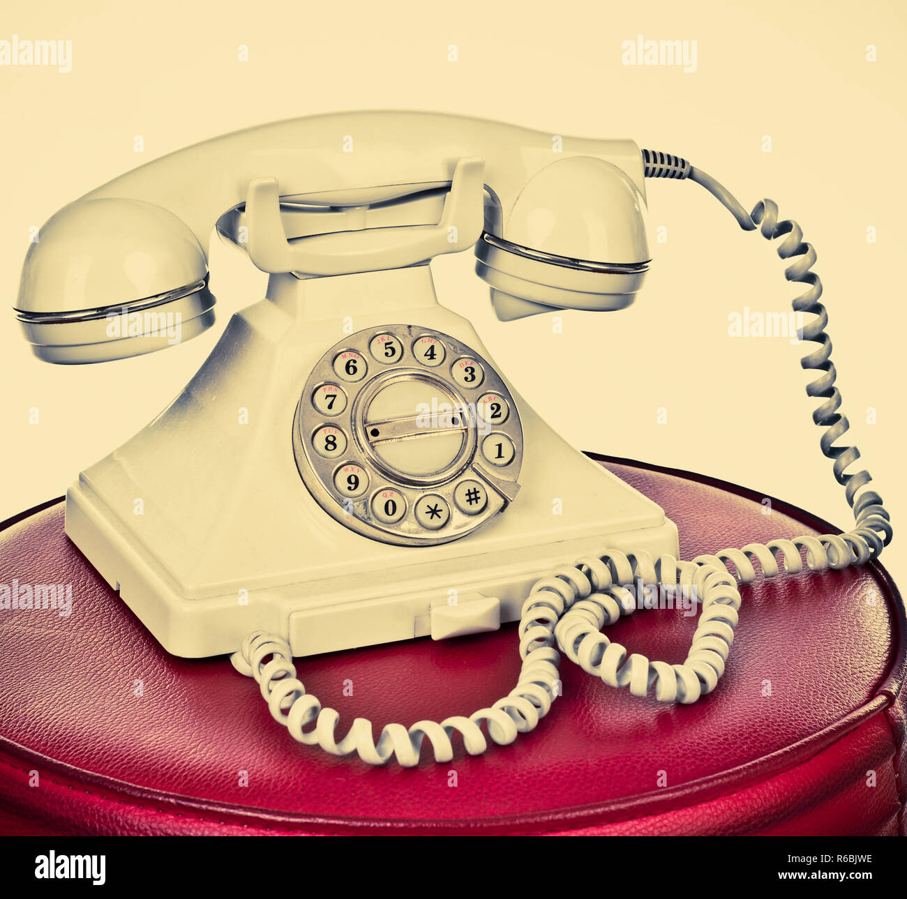 Antique phone table hi-res stock photography and images - Alamy