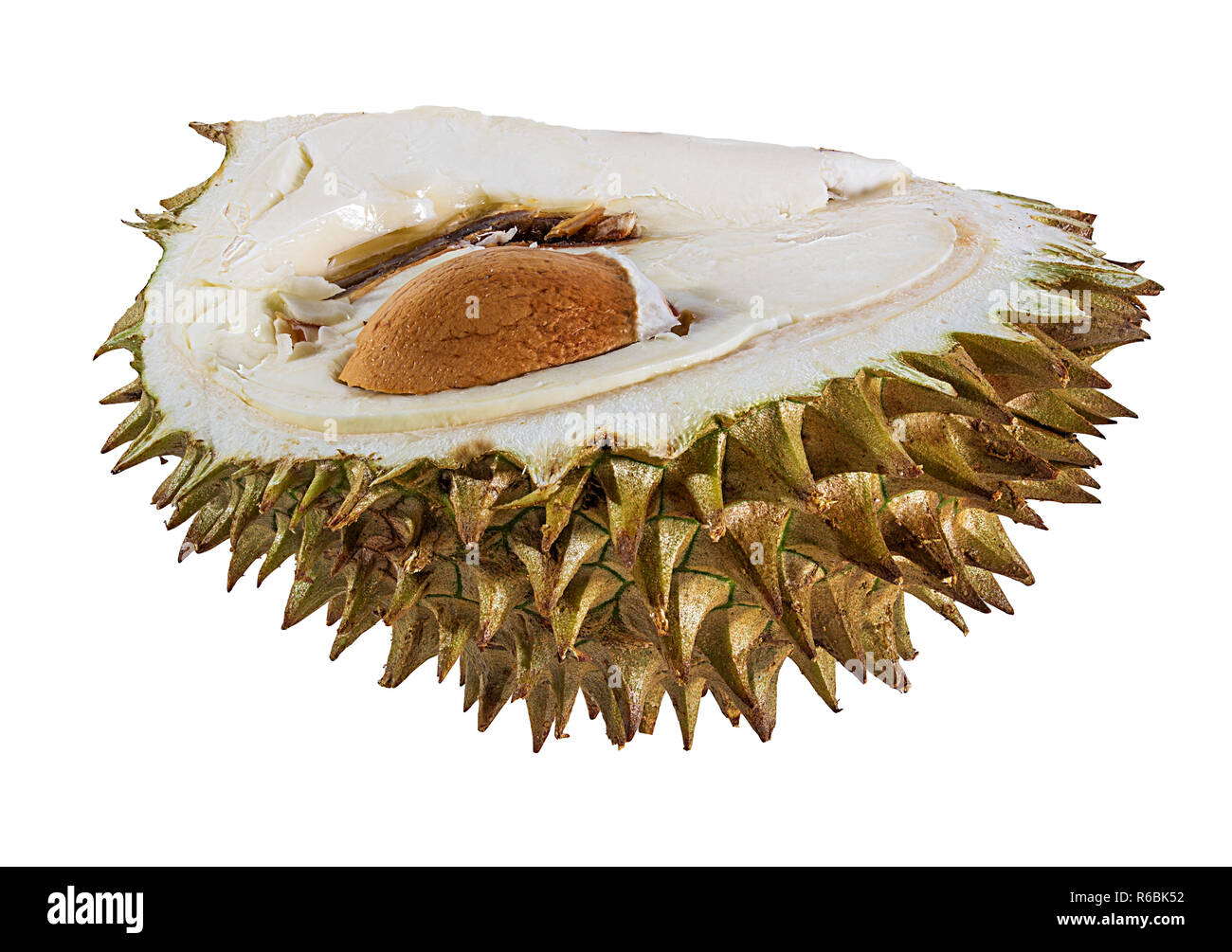 Durian isolated on white background Stock Photo - Alamy