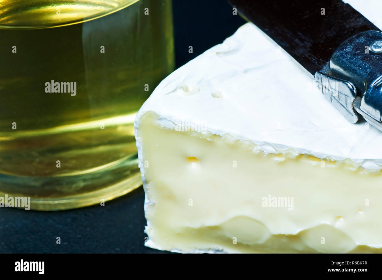 French Soft Cheese Stock Photo - Alamy