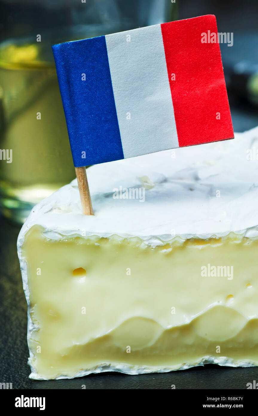 French Soft Cheese Stock Photo - Alamy