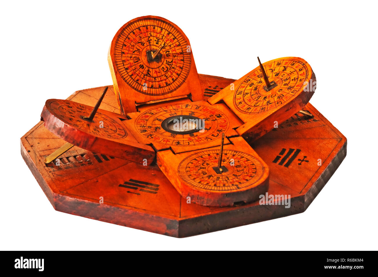 Antique Chinese Sundial Stock Photo - Alamy