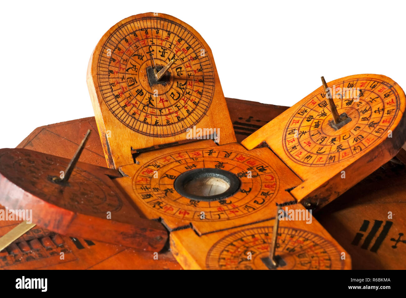 Antique Chinese Sundial Stock Photo - Alamy