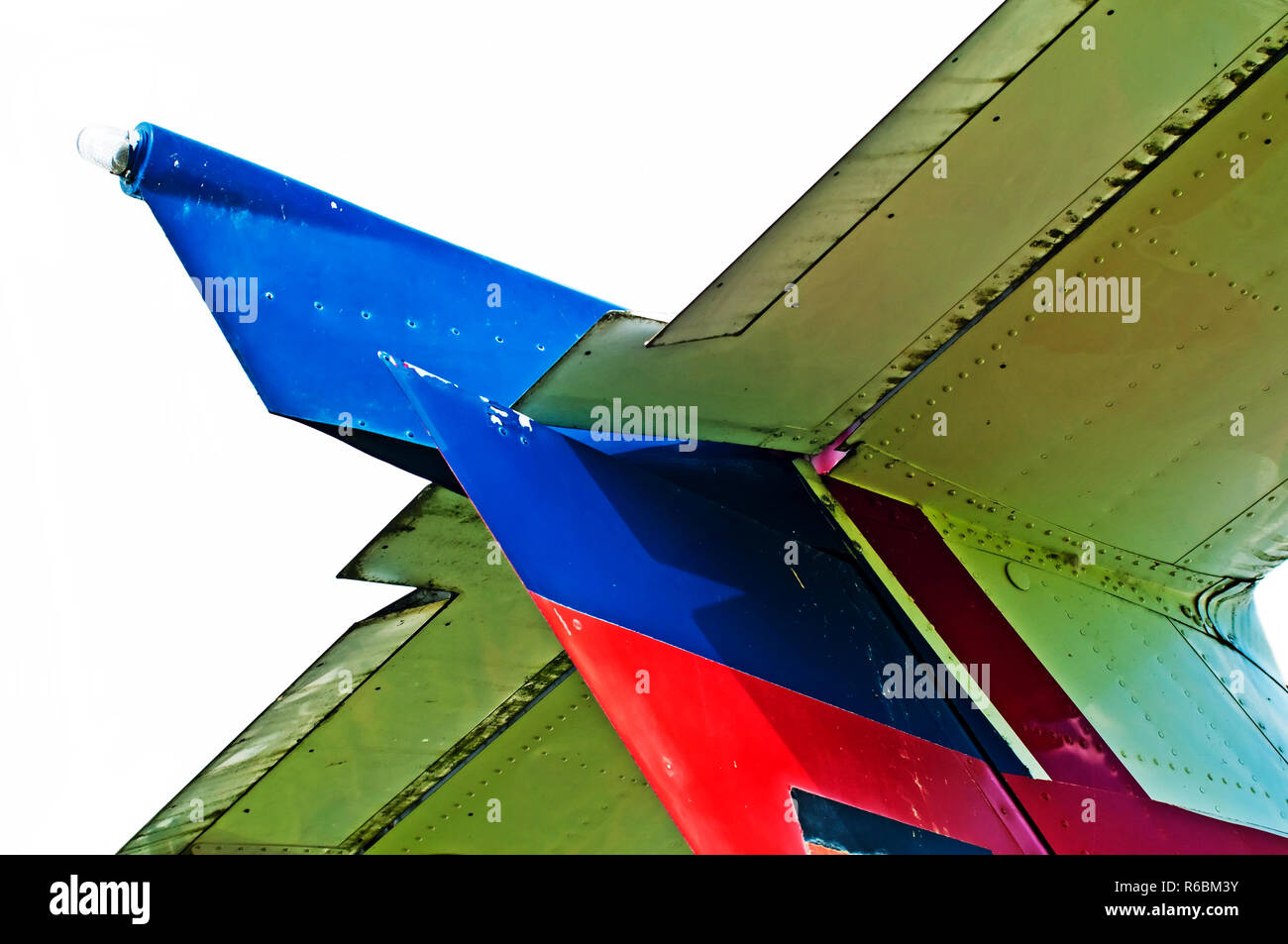 Tail Unit Of A Sporting Aircraft Stock Photo - Alamy