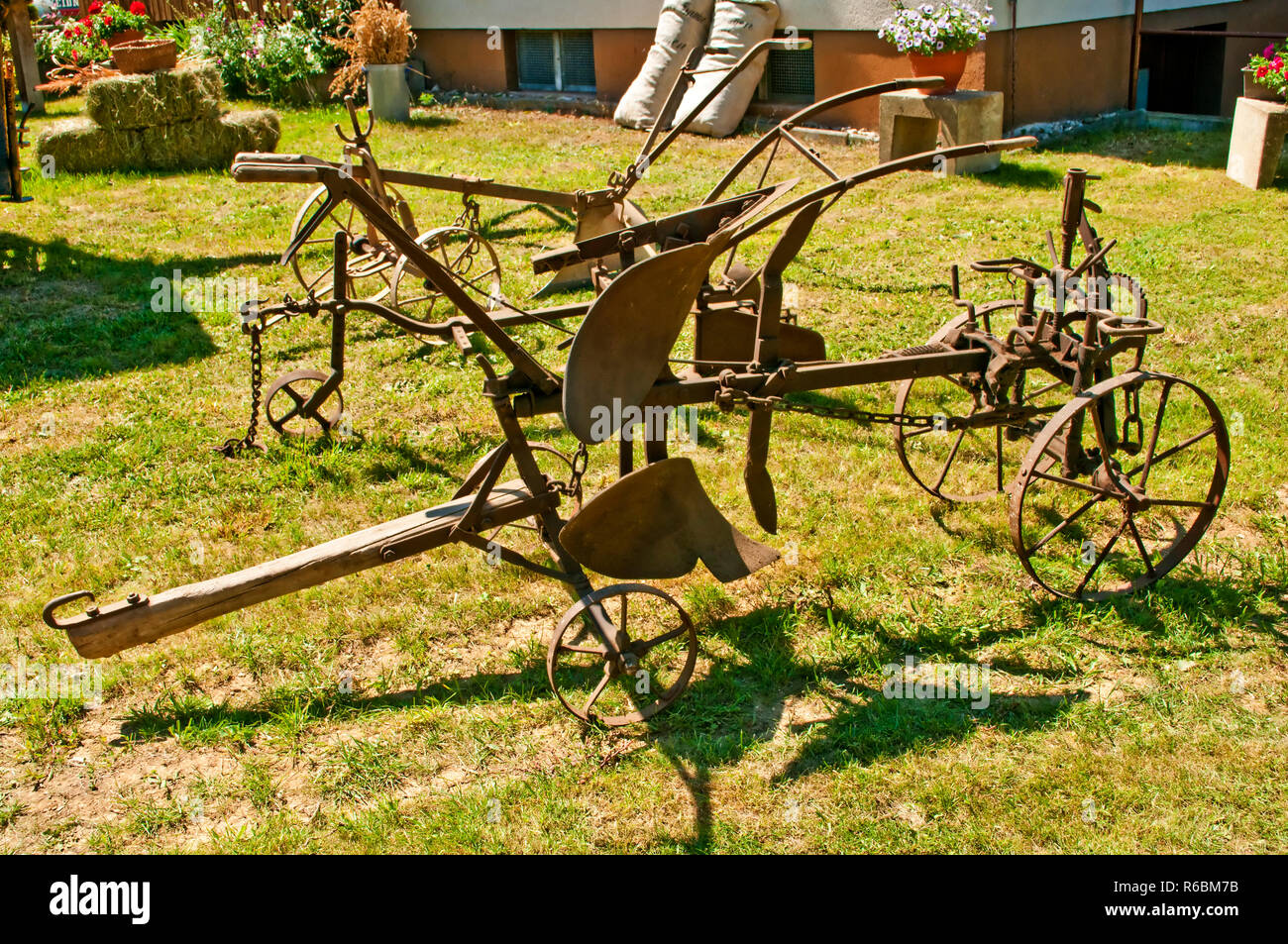 Antique Plough High Resolution Stock Photography and Images - Alamy
