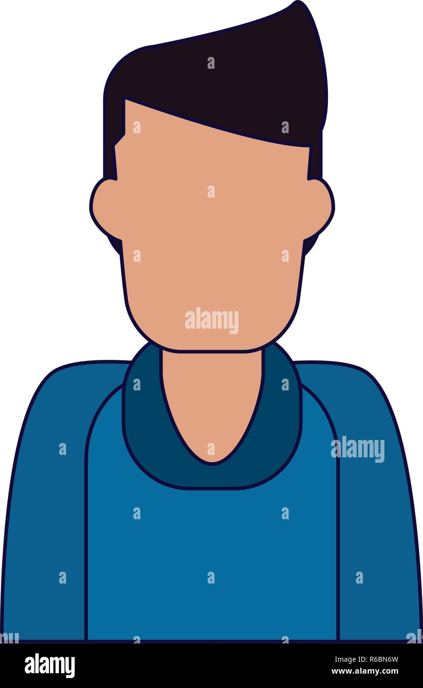 Man faceless profile Stock Vector Image & Art - Alamy