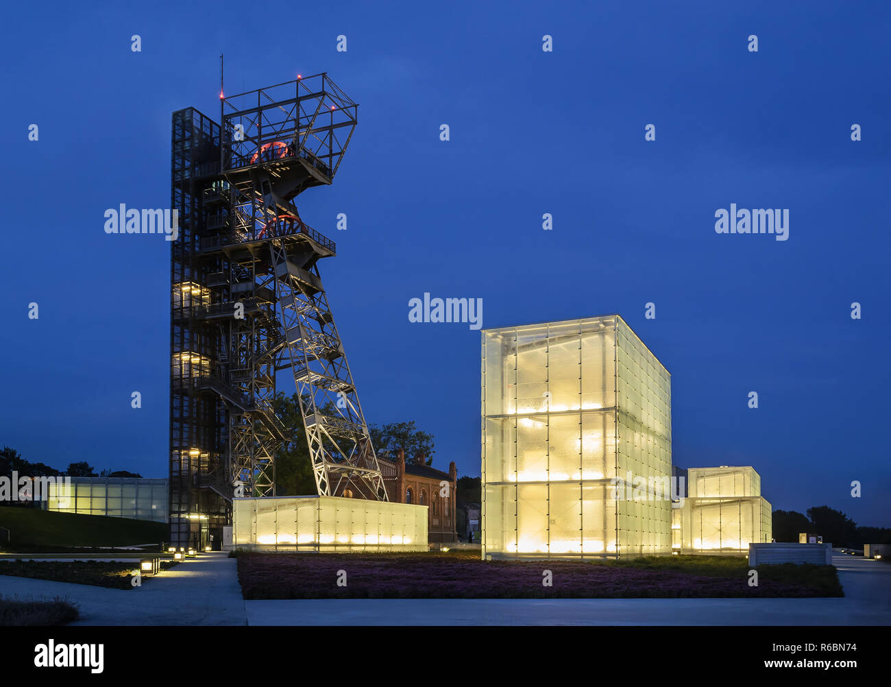 The former coal mine "Katowice", seat of the Silesian Museum. The ...