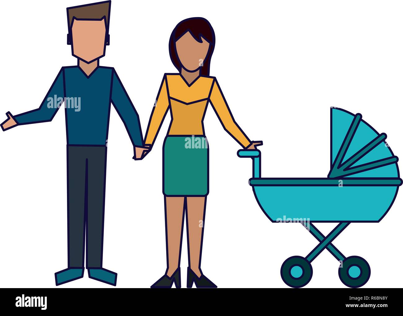 Family avatar concept Stock Vector Image & Art - Alamy