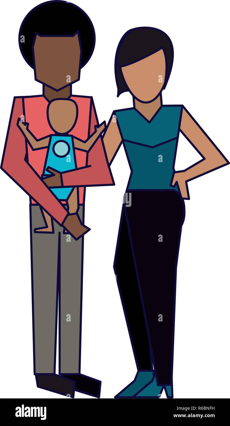 Family avatar concept Stock Vector Image & Art - Alamy